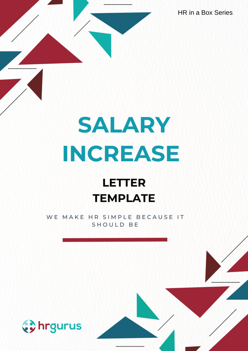 Salary increase Letter - HR Gurus