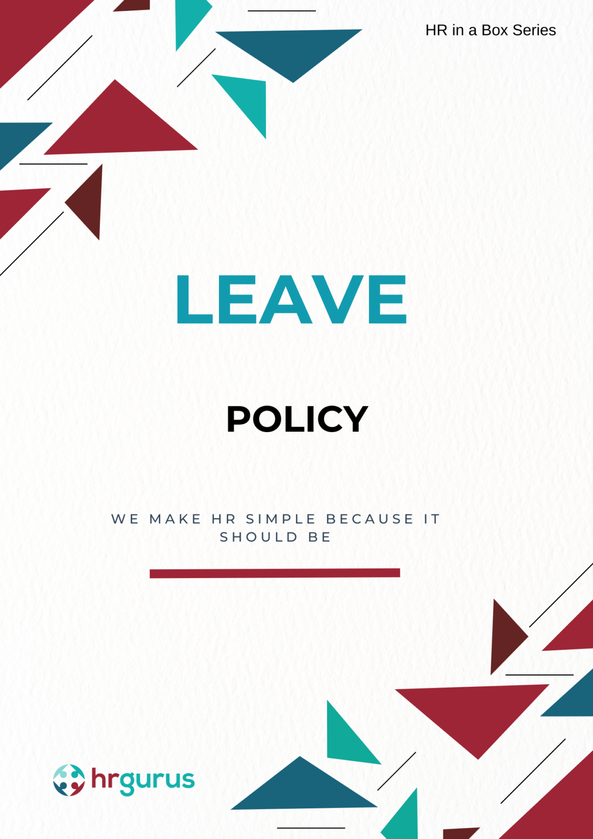 Leave Policy – HR Gurus